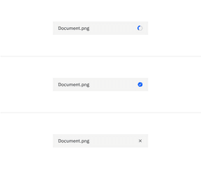 File uploader – Carbon Design System