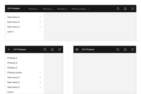 UI shell header – Carbon Design System