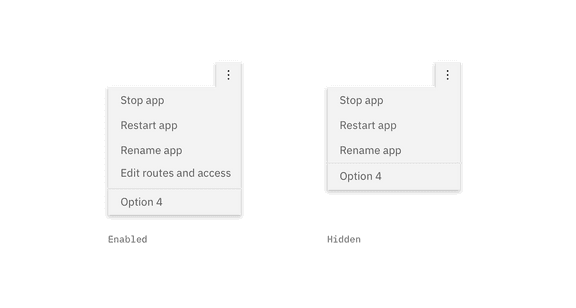 Disabled states – Carbon Design System