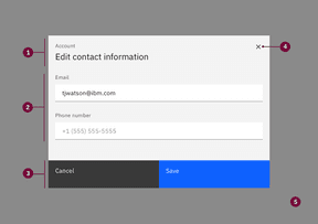 Dialogs – Carbon Design System