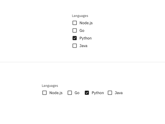 Checkbox – Carbon Design System