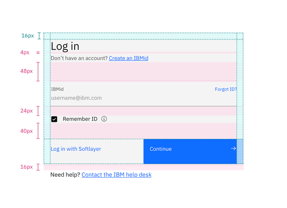 Login – Carbon Design System