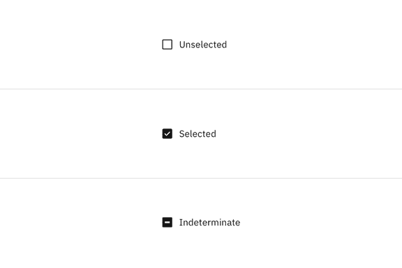 Checkbox – Carbon Design System