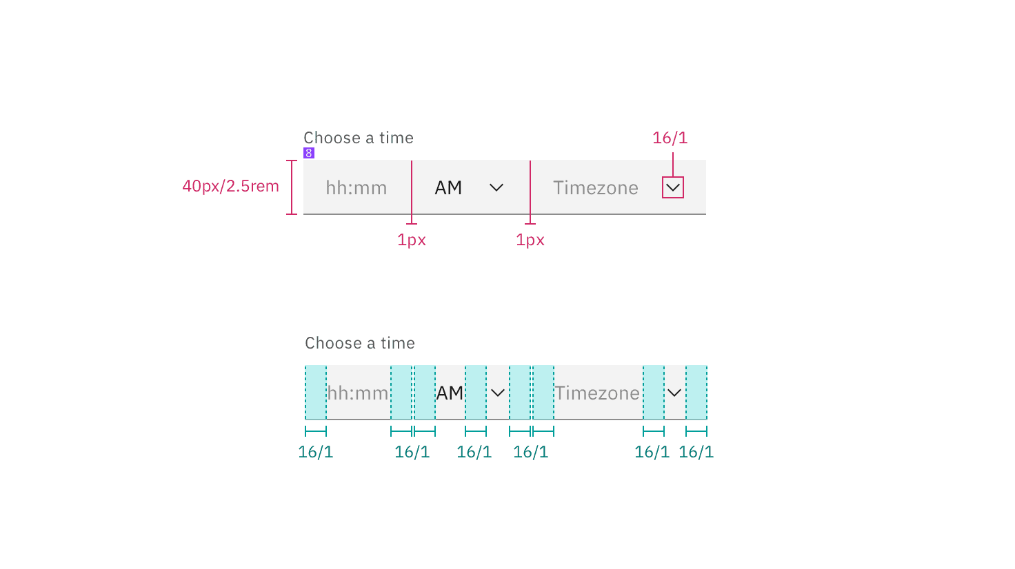 Date picker – Carbon Design System