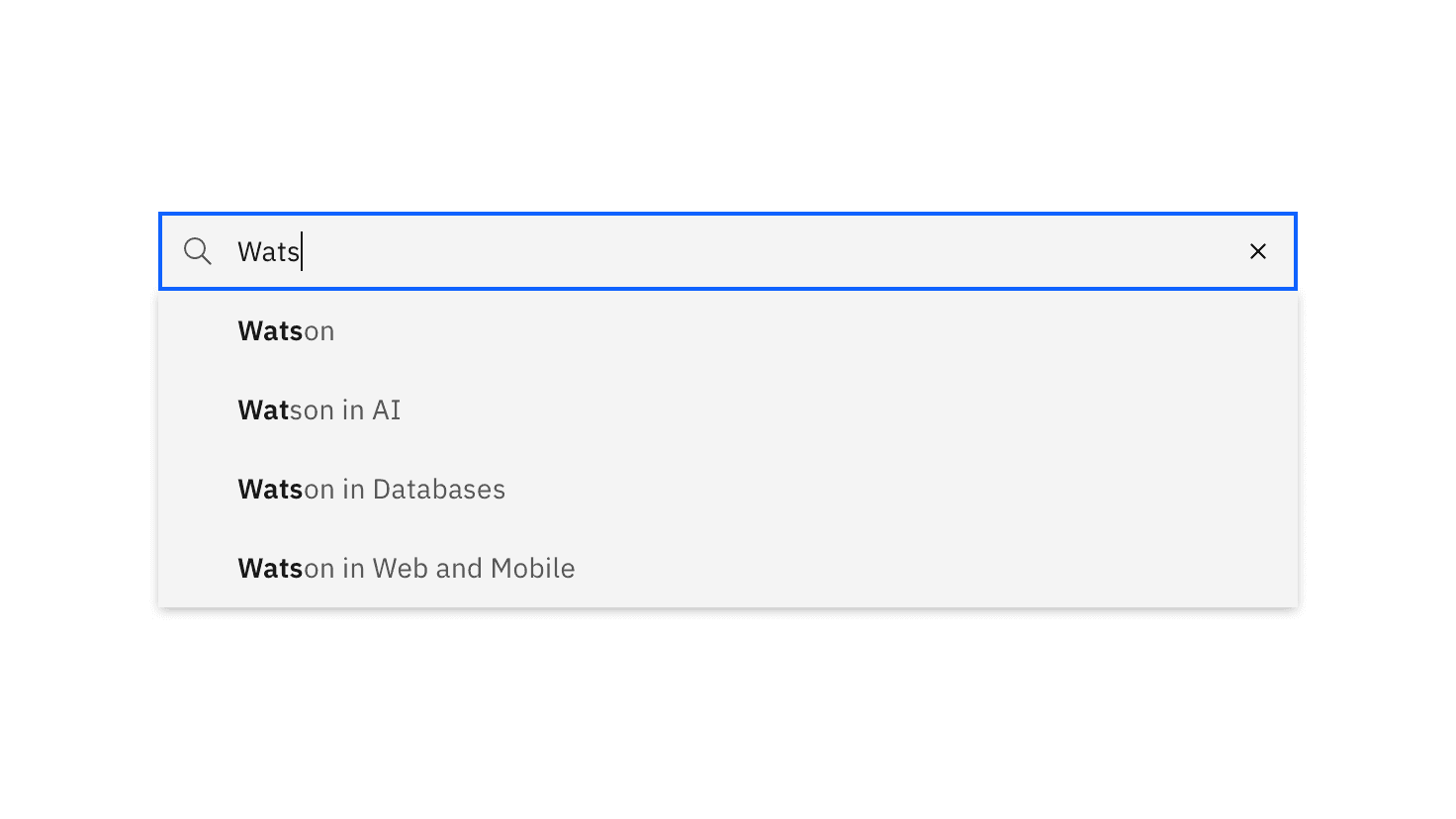 Search – Carbon Design System