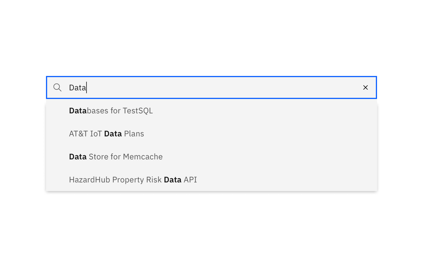 Search – Carbon Design System