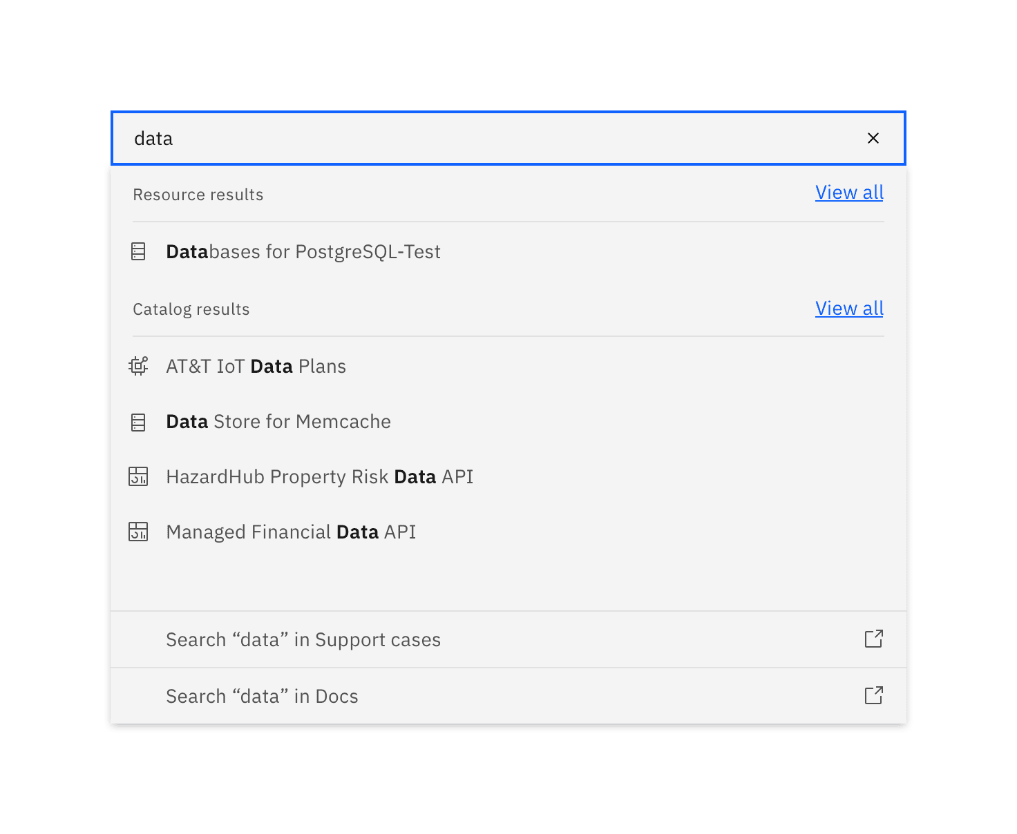 Search – Carbon Design System