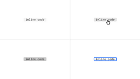 Code snippet – Carbon Design System