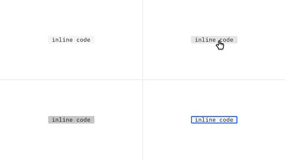 Code snippet – Carbon Design System