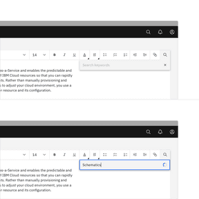 Text toolbars – Carbon Design System