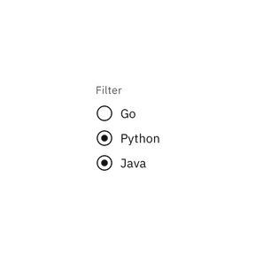 Radio button – Carbon Design System