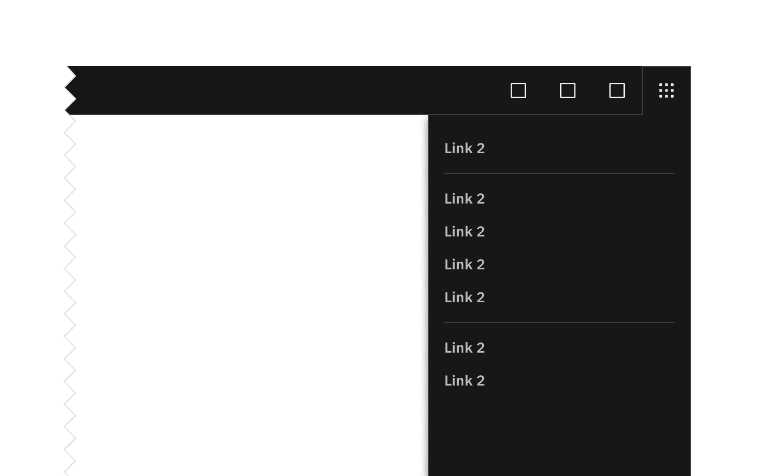 UI shell right panel – Carbon Design System