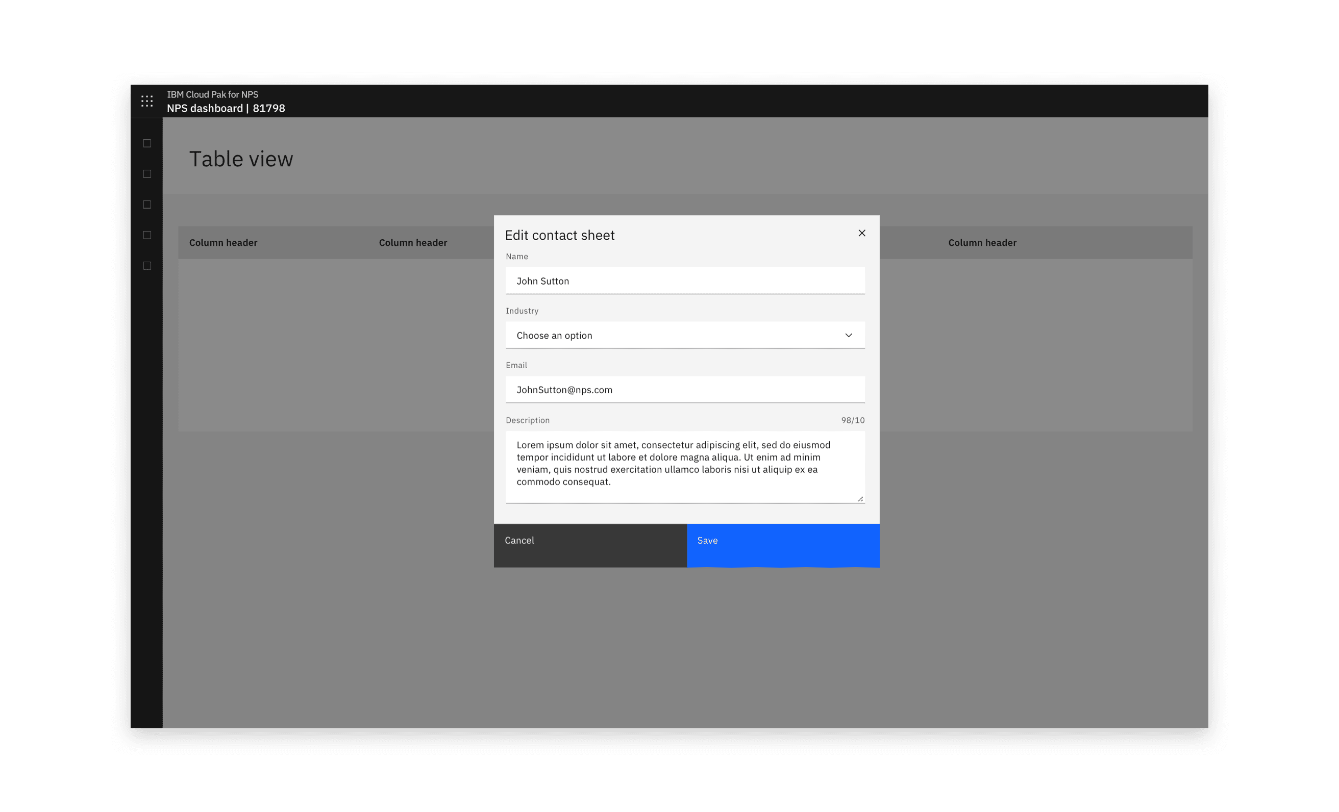 Edit Carbon Design System