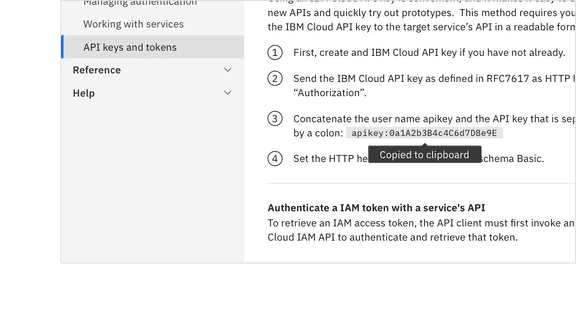 Code snippet – Carbon Design System