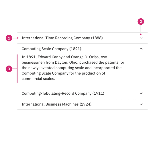 Accordion – Carbon Design System