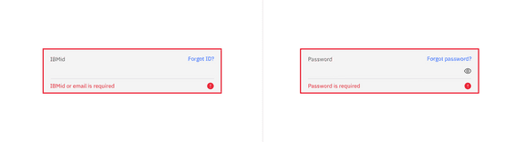 Login – Carbon Design System