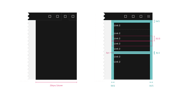 UI shell right panel – Carbon Design System