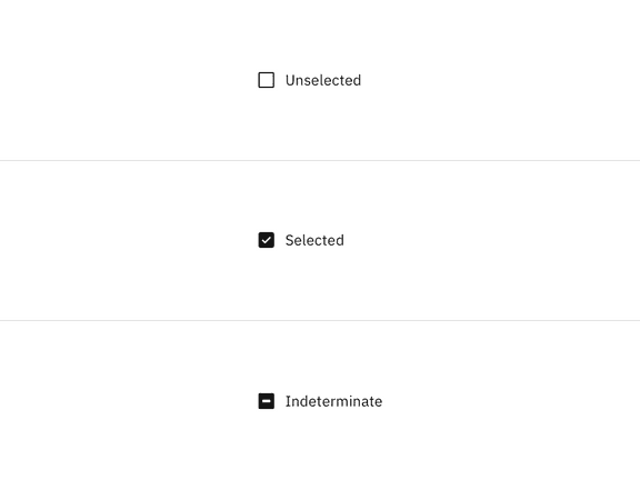 Checkbox – Carbon Design System
