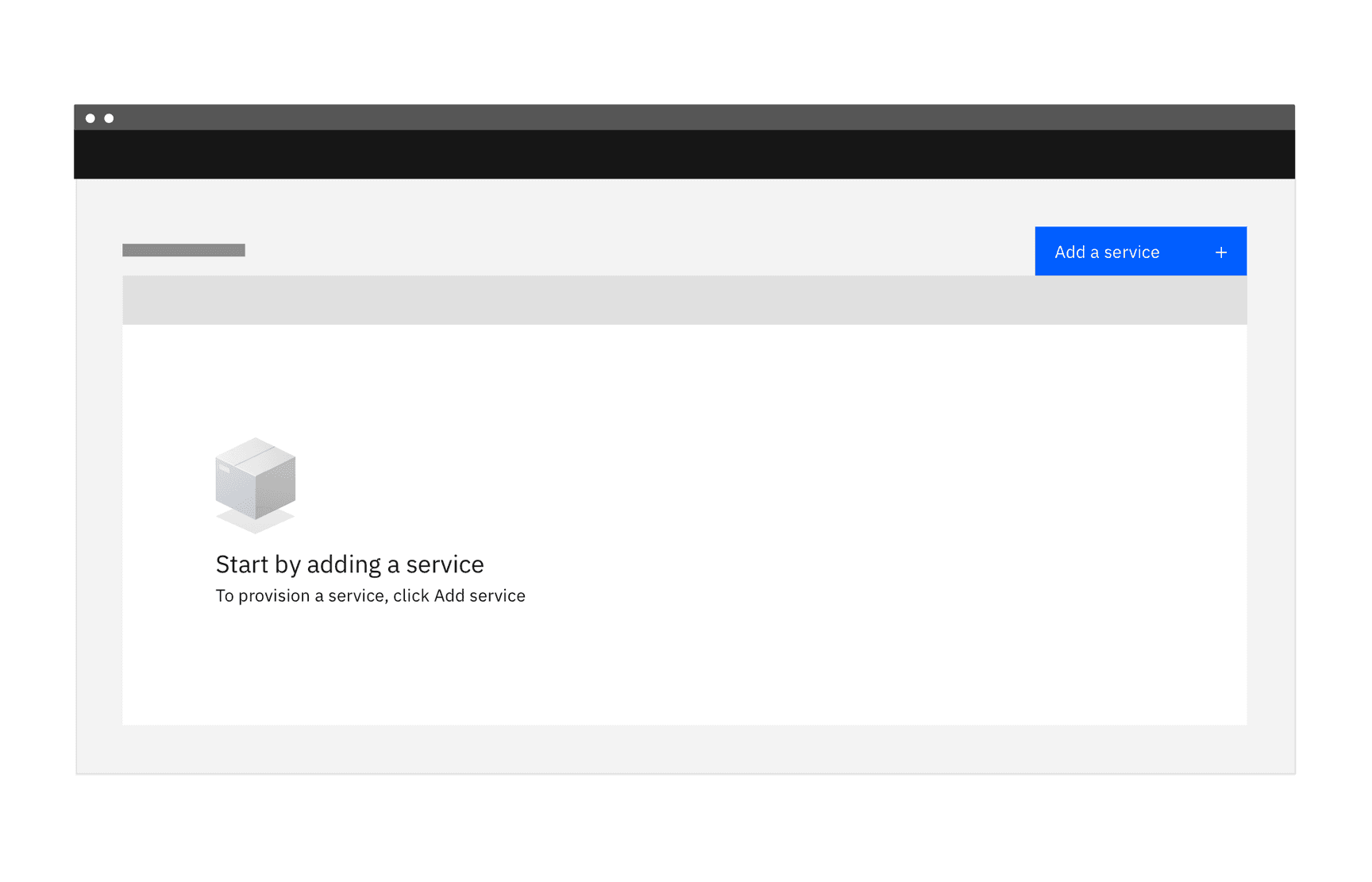 Empty states – Carbon Design System