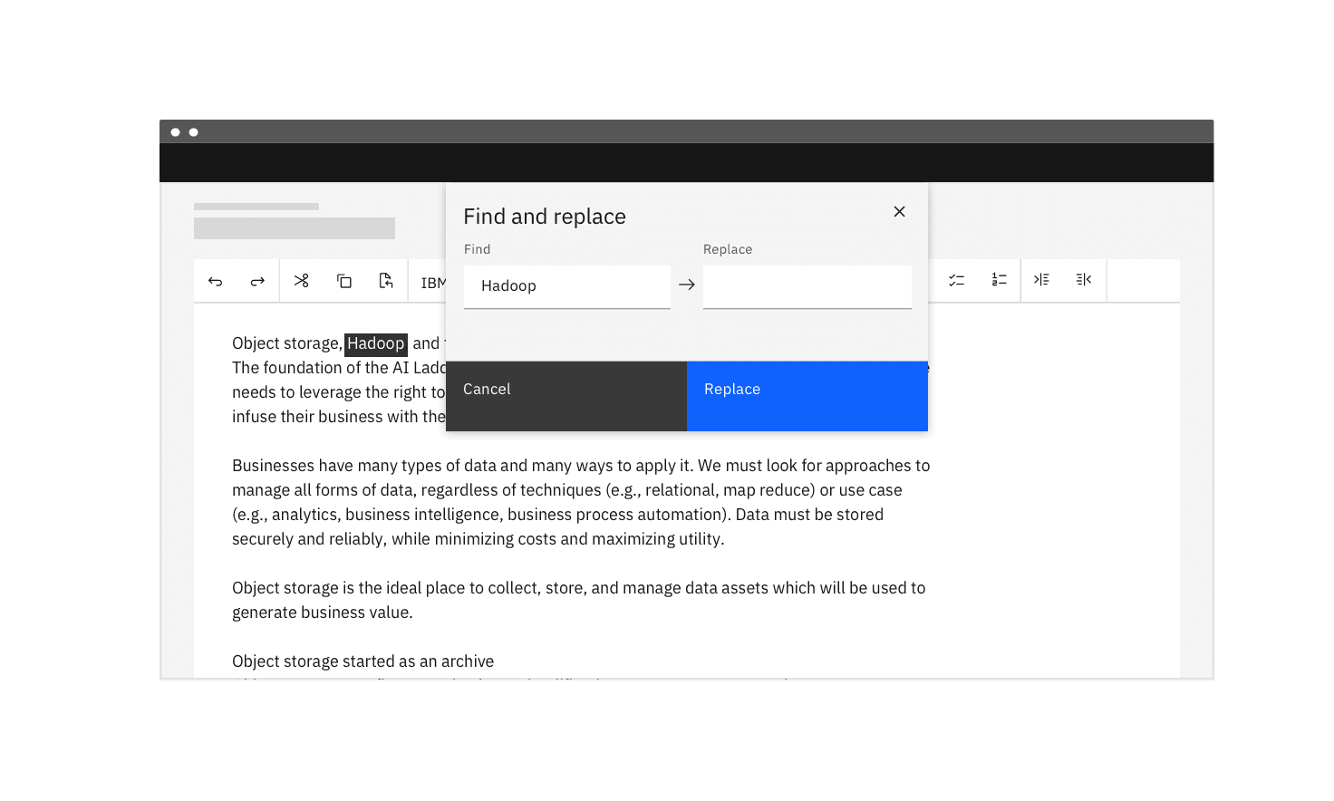 Dialogs – Carbon Design System