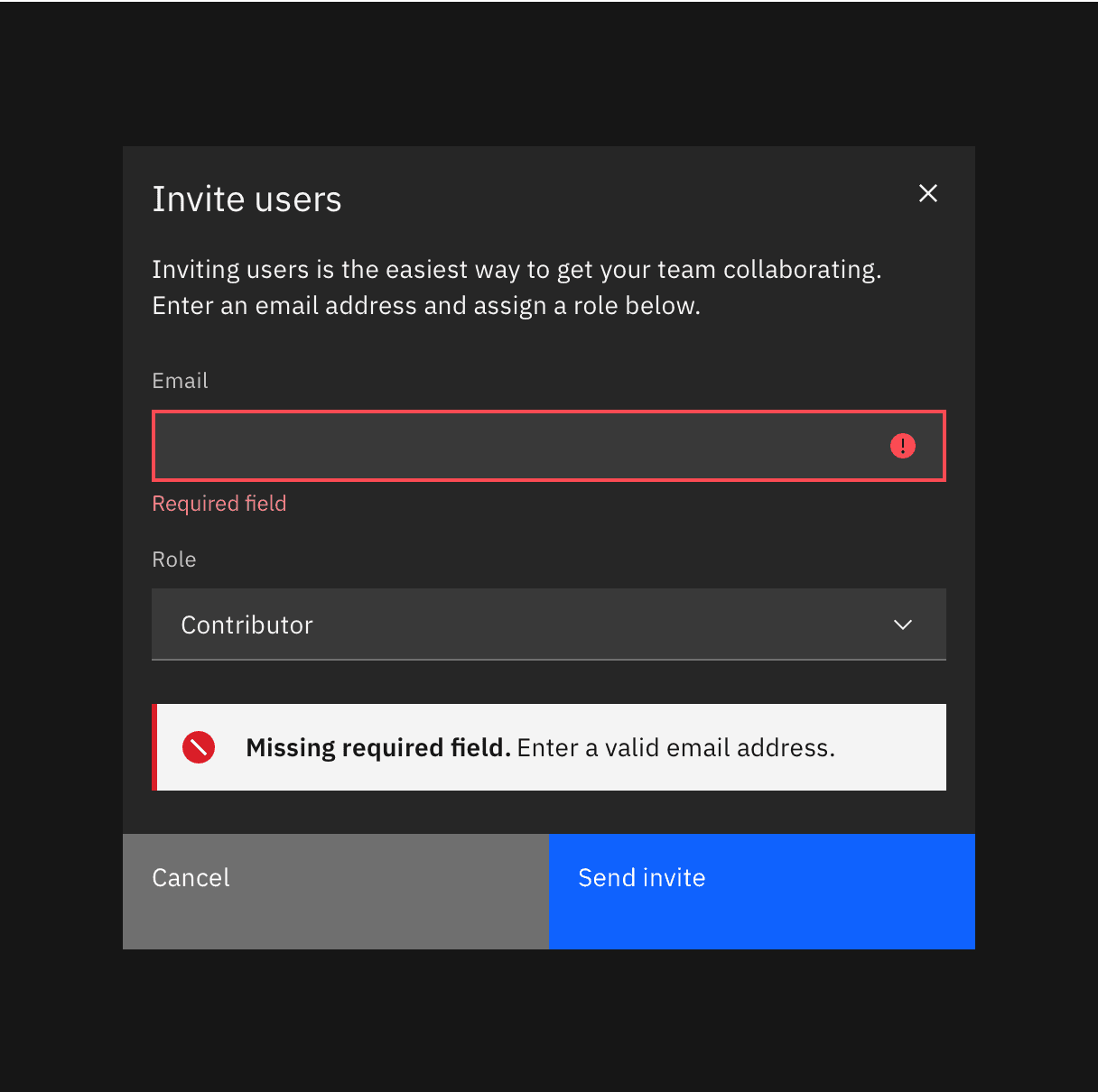 Notification – Carbon Design System