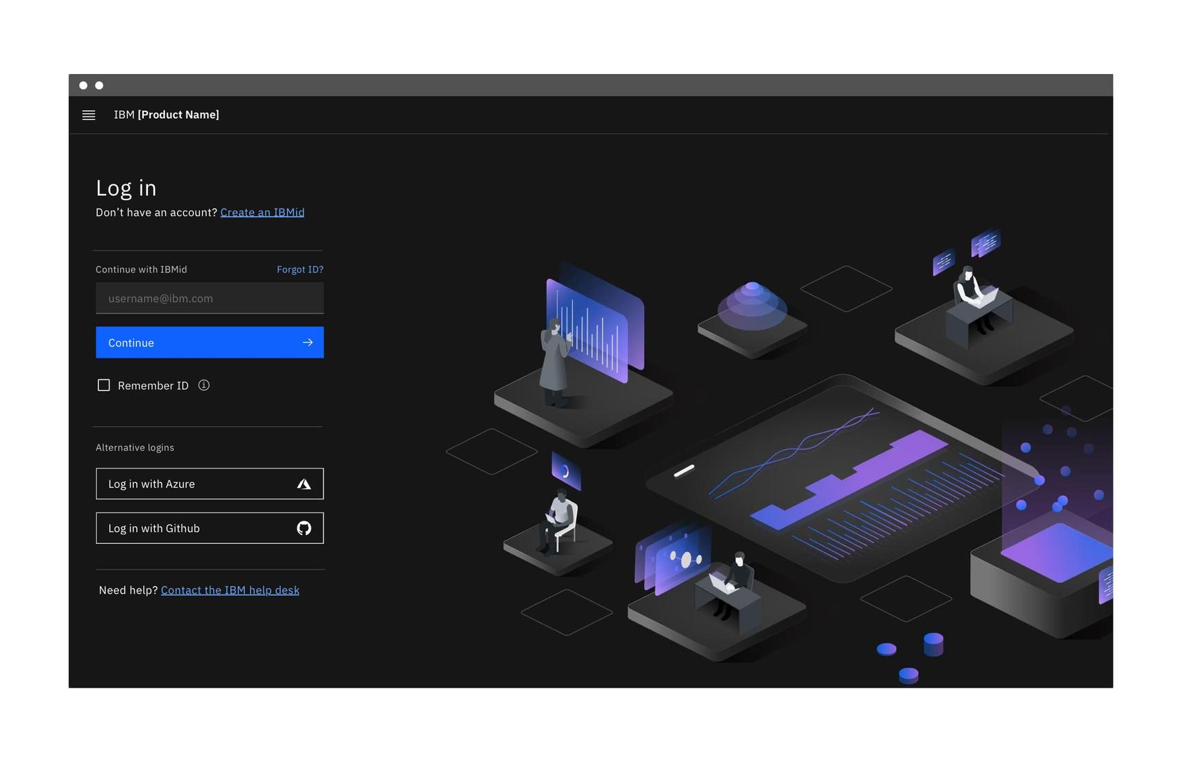 Login – Carbon Design System