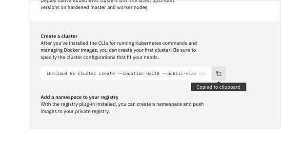 Code snippet – Carbon Design System